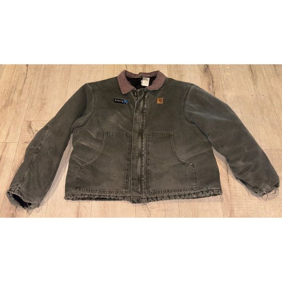 Carhartt | Jackets & Coats | Vtg Carhartt J22 Mos Arctic Quilt Lined ...